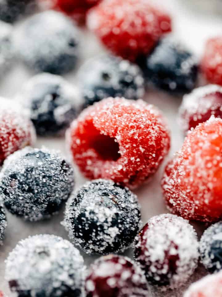 How to Make Blueberry Sugar (In 5 Minutes!) - Emily Laurae