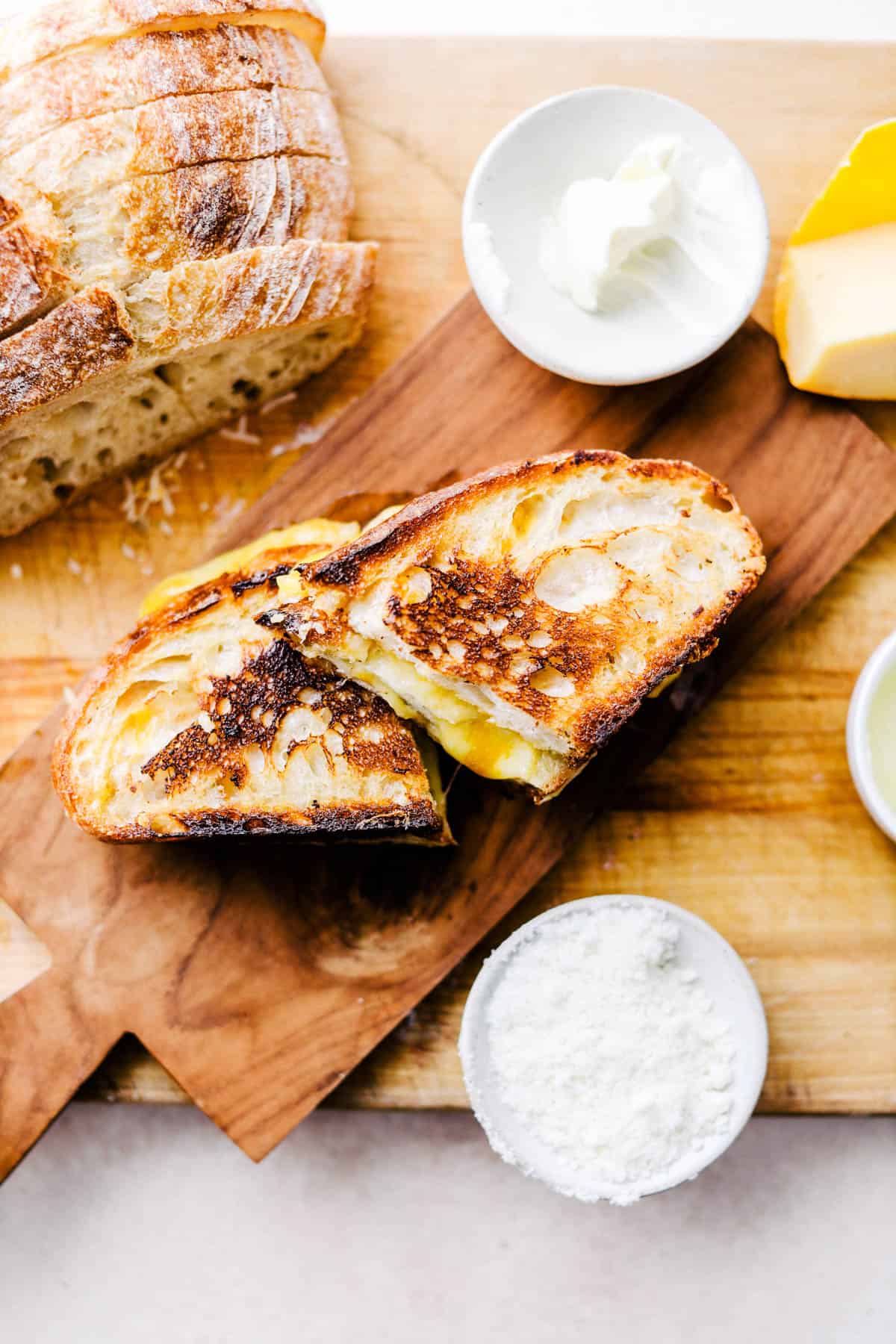 Cheese Bread Sandwich Recipe