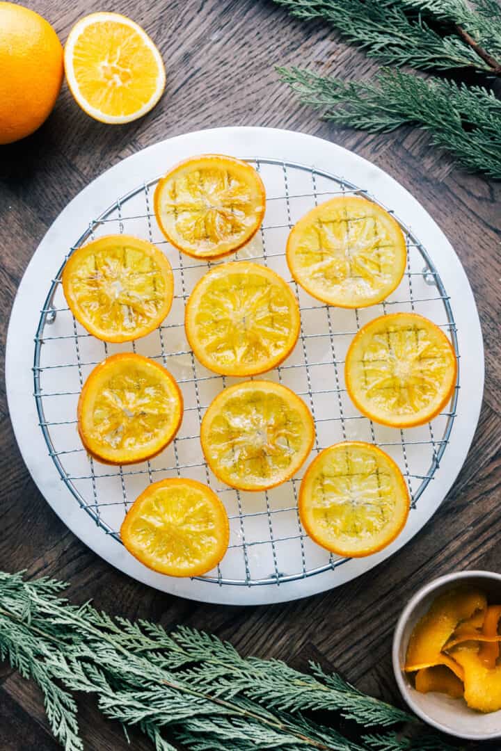 How to Make Candied Orange Slices - Emily Laurae