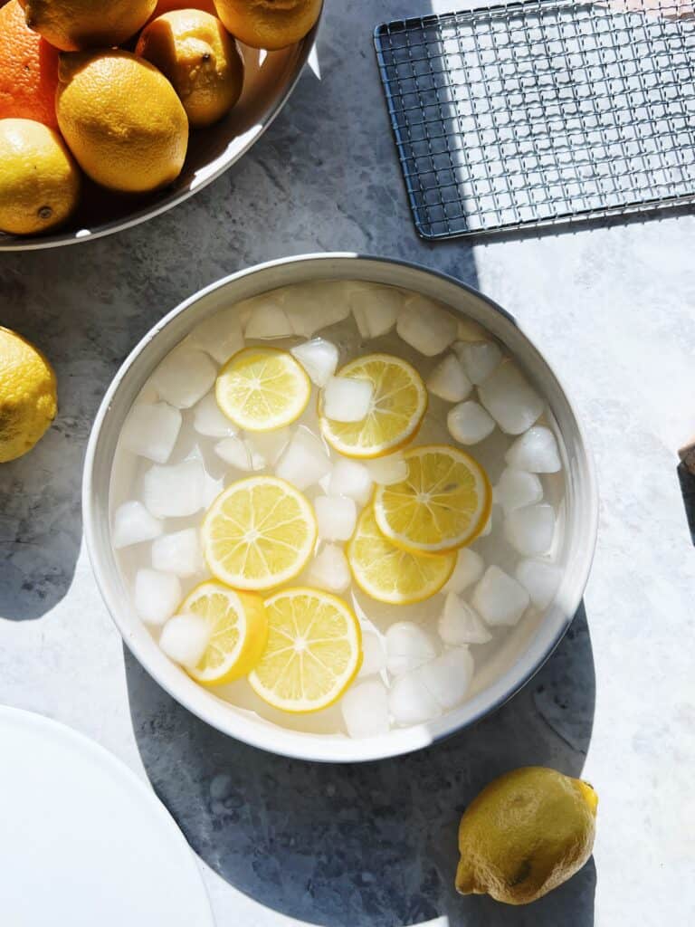 How to make Candied Lemon Slices - Emily Laurae