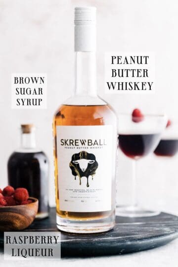 Peanut Butter and Jelly Cocktail (Skrewball Peanut Butter Whiskey Drink ...