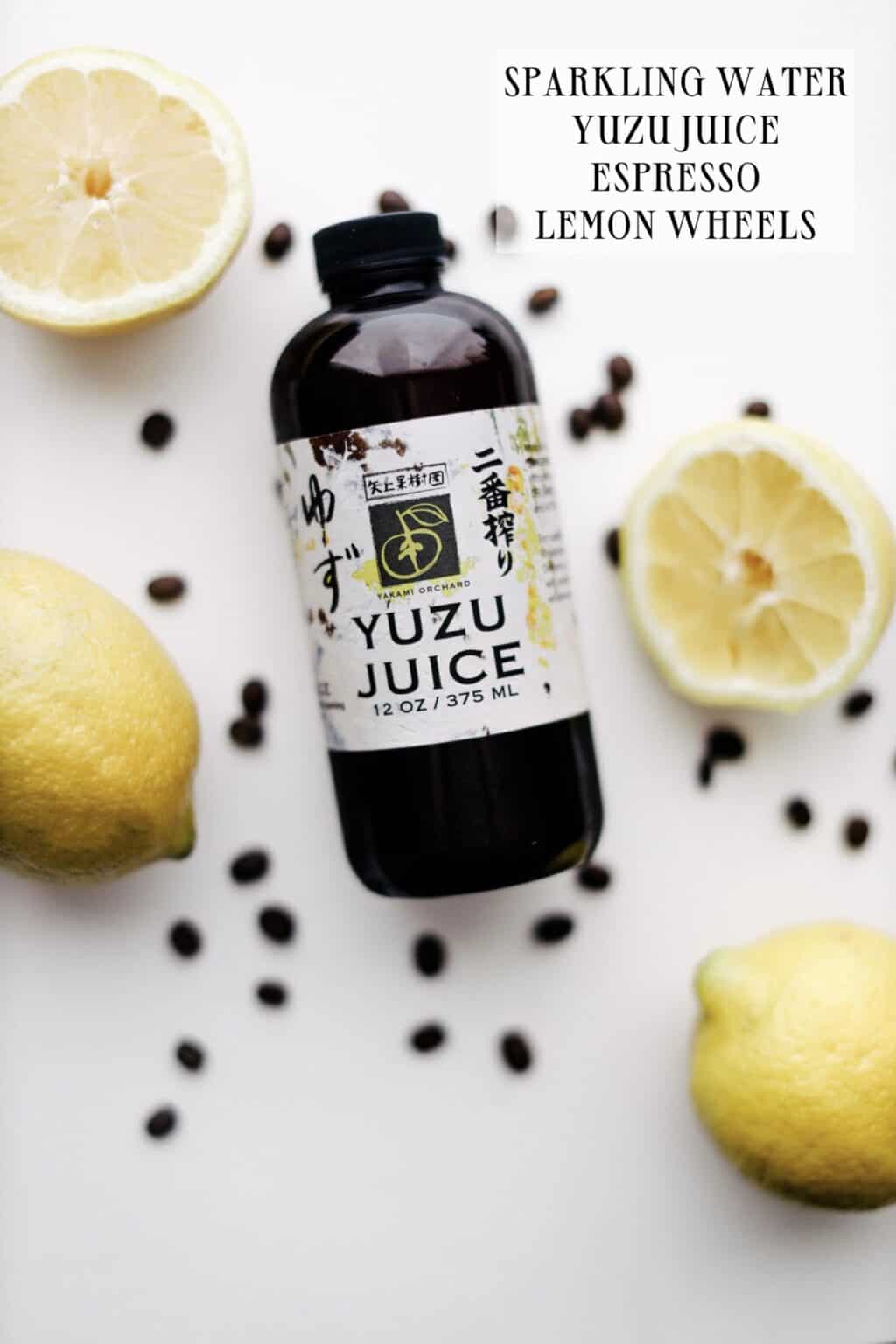 Iced Yuzu Coffee Soda - A Refreshing Pick Me Up Easy Recipe - Emily Laurae