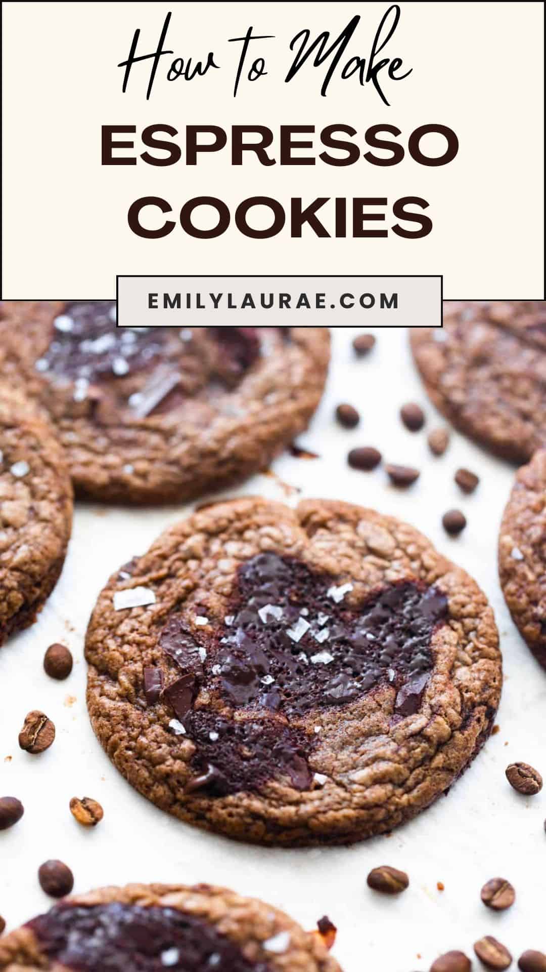Coffee Cookies (An easy espresso cookie recipe!) - Emily Laurae
