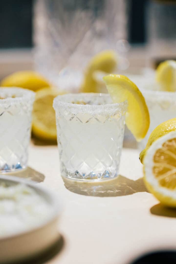 Simple Lemon Drop Shot Recipe - Emily Laurae