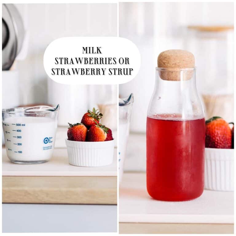 How To Make Strawberry Milk 2 Ways Emily Laurae
