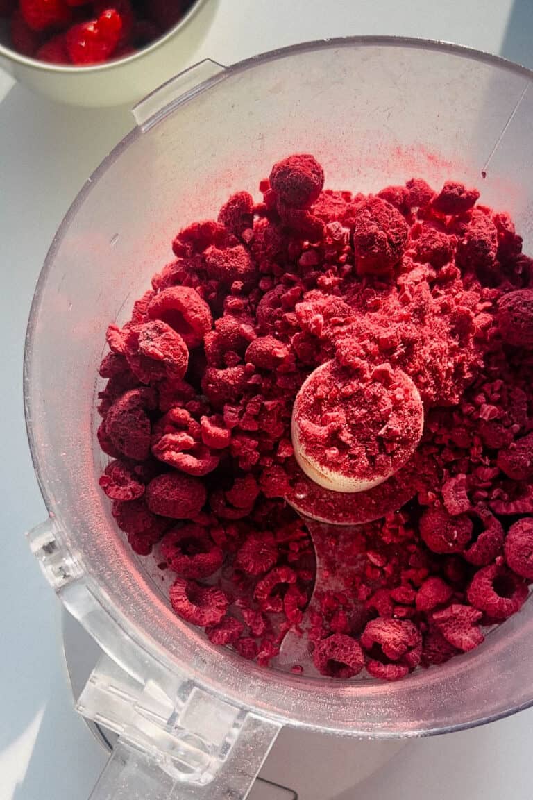 Easy Raspberry Sugar (Perfect for Baking, Cocktails & More!) - Emily Laurae