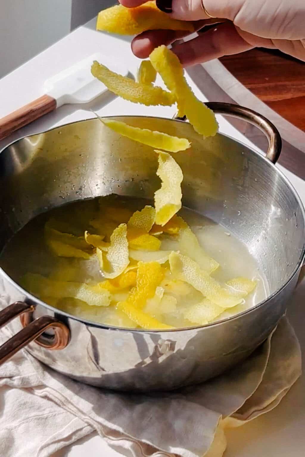 Easy Lemon Simple Syrup Recipe (With Video) - Emily Laurae