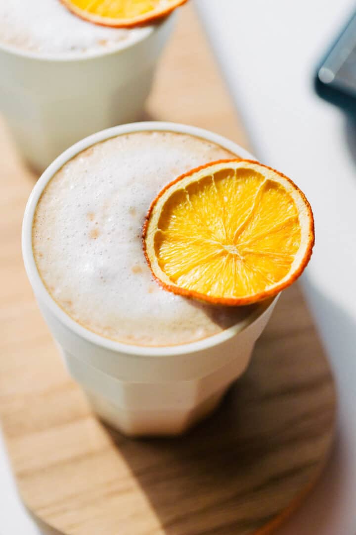 Easy Spiced Dark Chocolate Orange Coffee - Emily Laurae
