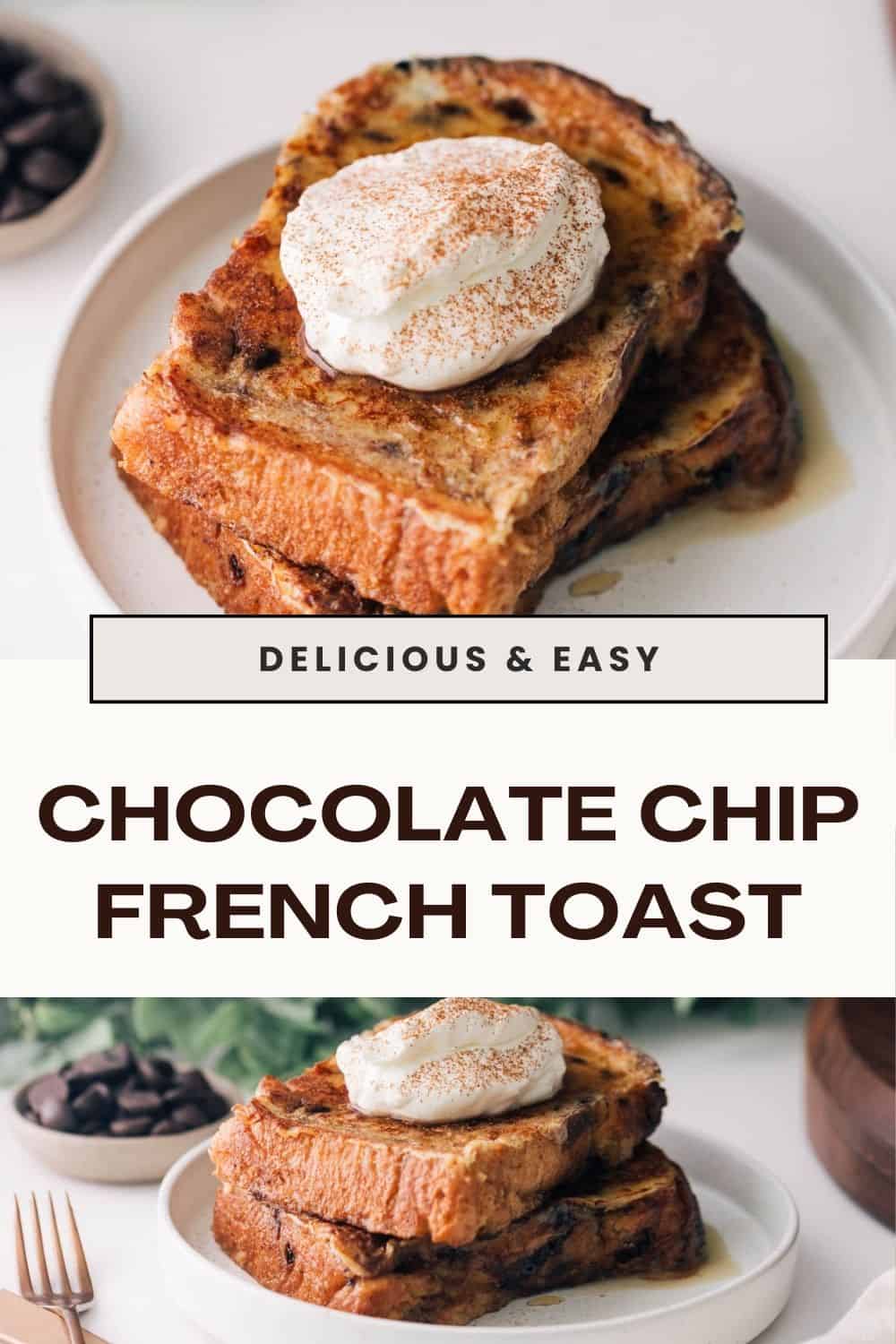 Best Chocolate Chip Brioche French Toast Recipe - Emily Laurae