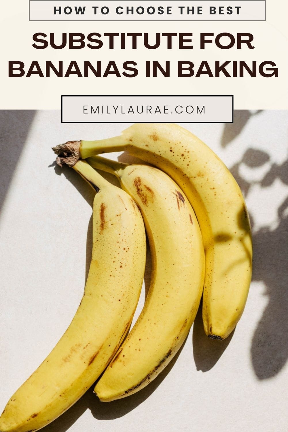 Substitute for Bananas in Baking (Best alternatives to use) - Emily Laurae