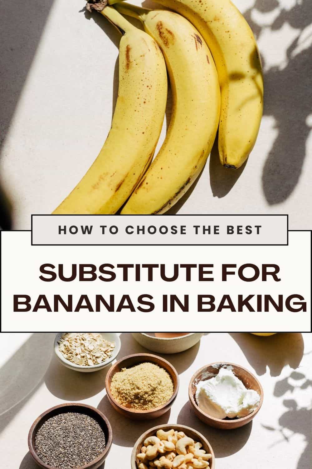 Substitute for Bananas in Baking (Best alternatives to use) - Emily Laurae