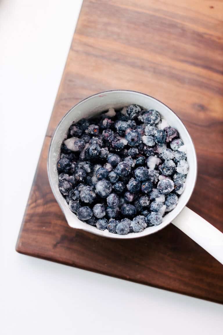 Easy Blueberry Preserves without Pectin - Emily Laurae