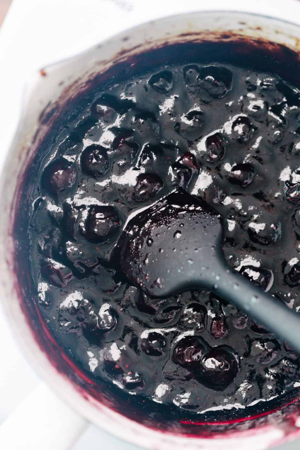 Easy Blueberry Preserves without Pectin - Emily Laurae