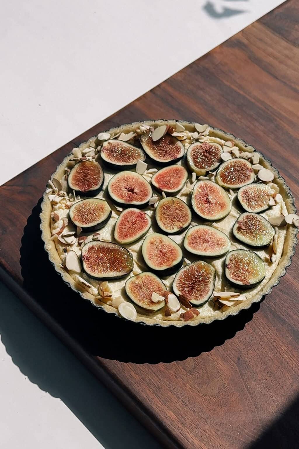 Tarte Aux Figues (French Fig Tart Recipe) - Emily Laurae