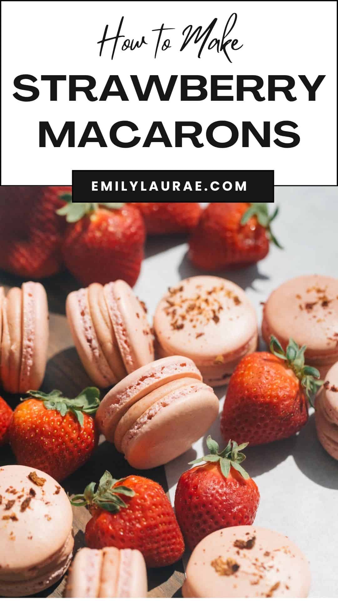 How to Make Strawberry Macarons with Buttercream and Jam Filling ...