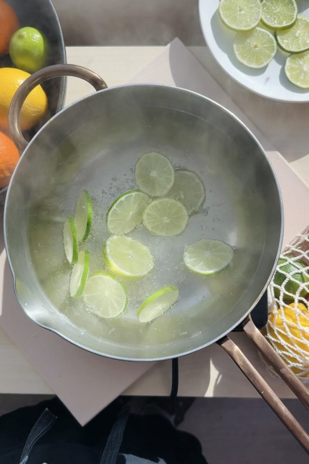 How to make Candied Lime Slices - Only 3 Ingredients! - Emily Laurae